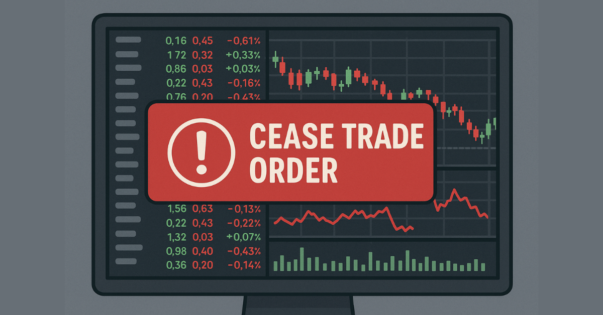 Cease Trade Order Definition - Defcofx