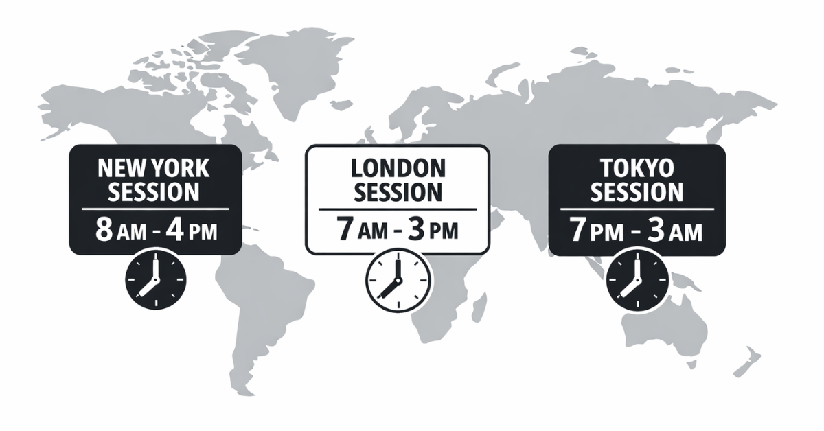 Asian vs London vs New York: Key Session Differences